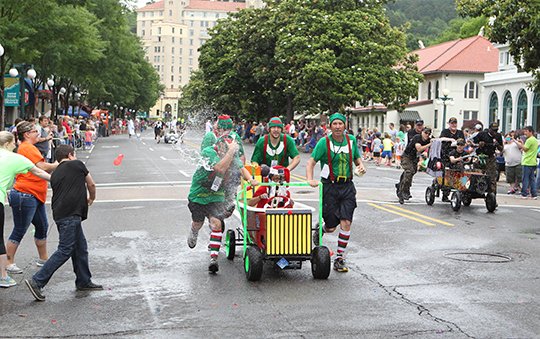 Entries now being accepted for wacky annual tub races | Hot Springs ...