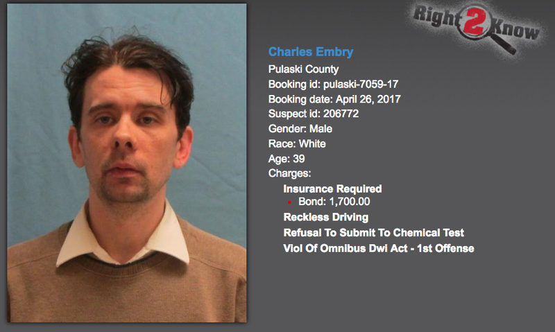 Police: Little Rock man crashes into bridge; vodka bottle later falls ...