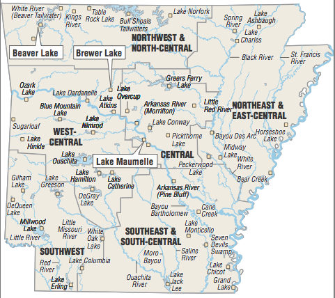 Fishing Hot Spots | The Arkansas Democrat-Gazette - Arkansas' Best News ...