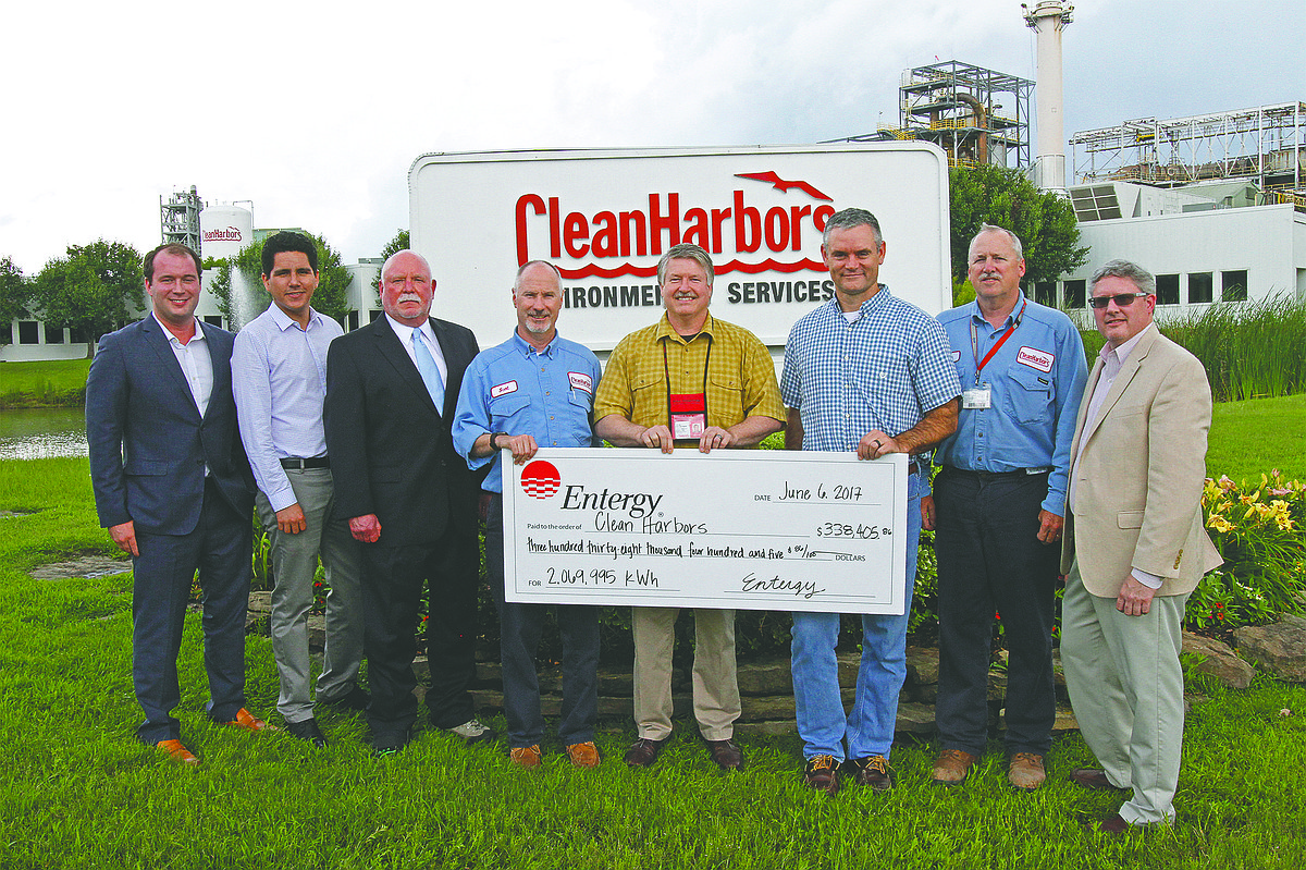Clean Harbors, Inc. receives $338,405 from Entergy Arkansas for saving ...