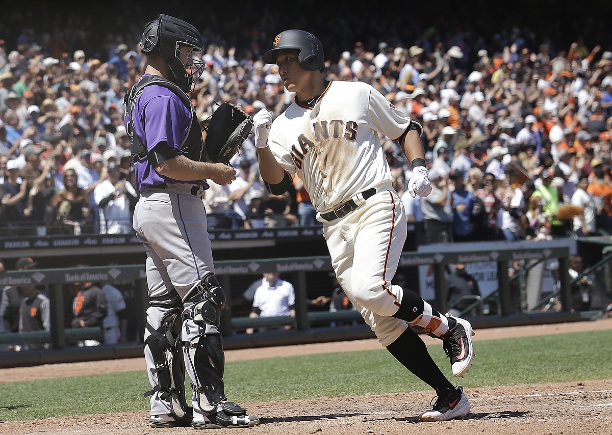 Newest Giant homers in 5-3 win over Rockies | Hot Springs Sentinel Record