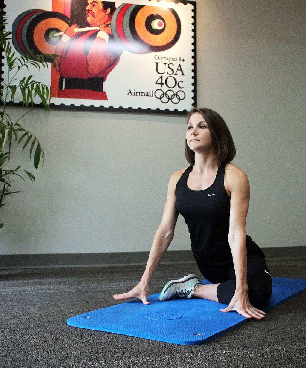 Hip stretch helps alleviate back pain from sitting | Northwest Arkansas ...