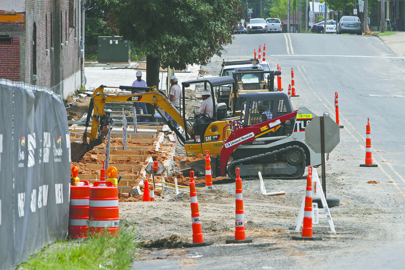 MAD construction damages downtown streets | El Dorado News