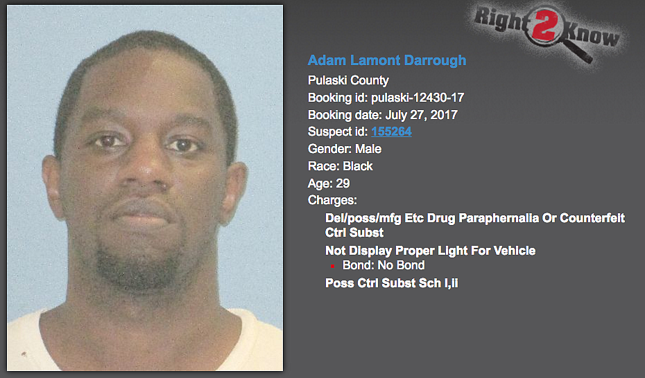 Little Rock man arrested after 2 pounds of drugs found in backpack ...