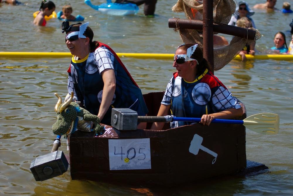 Championship Cardboard Boat Races