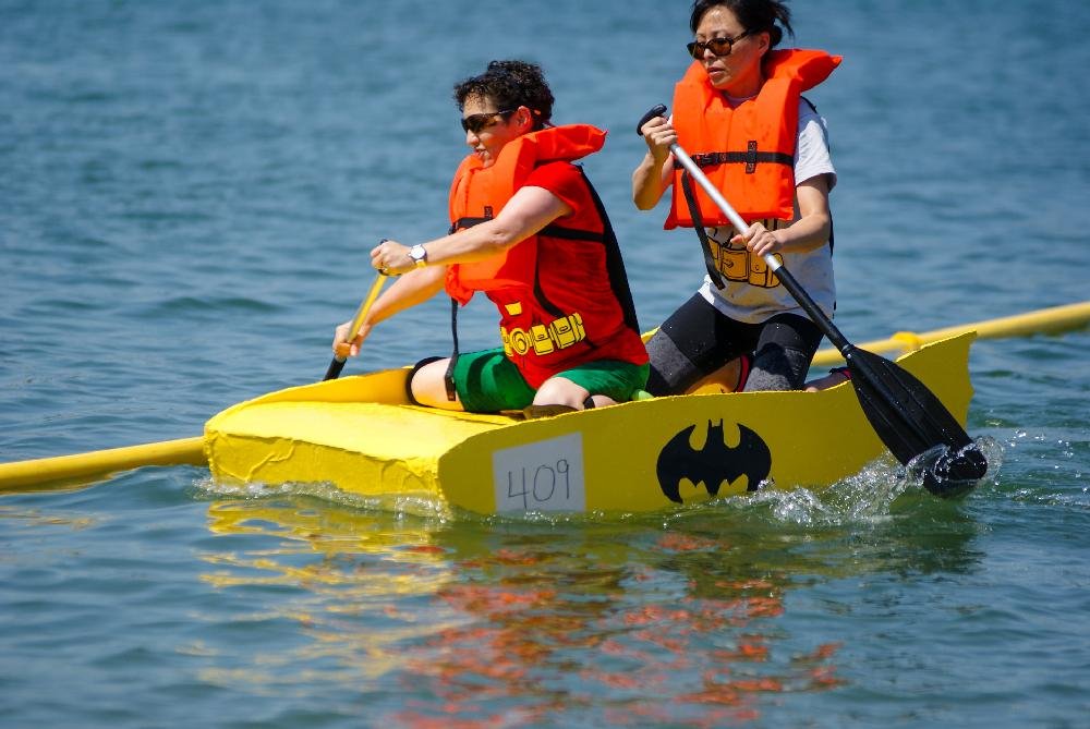 Championship Cardboard Boat Races