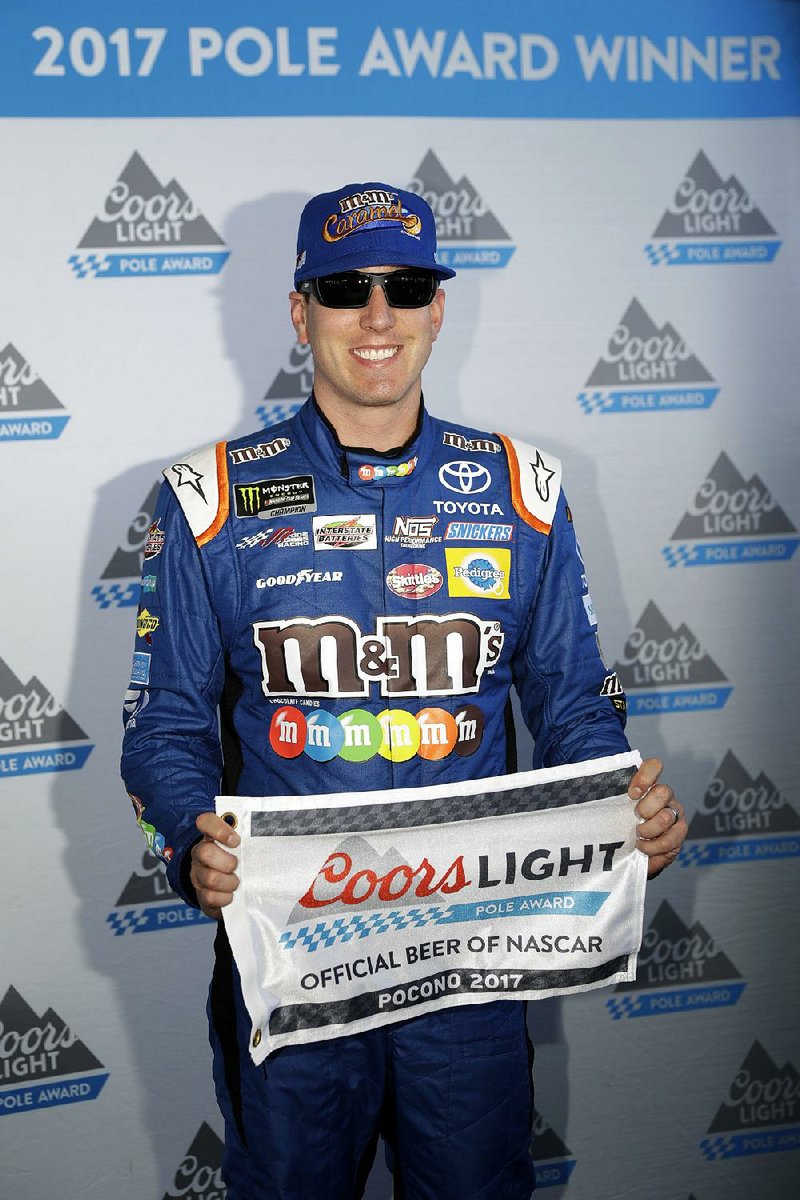 Busch ends skids, wins JGR's 100th | The Arkansas Democrat-Gazette ...