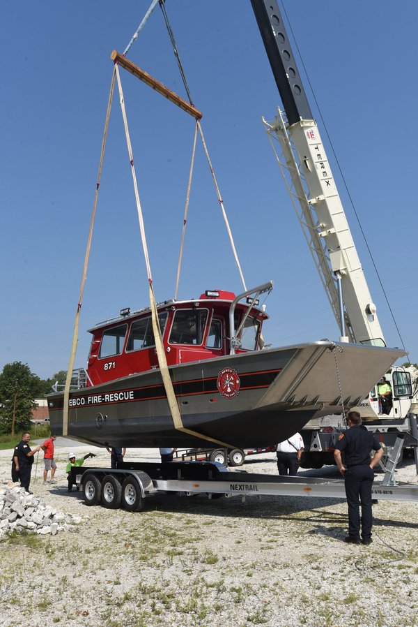 Group gets new fire-rescue boat | Northwest Arkansas Democrat-Gazette