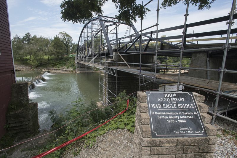 War Eagle Bridge to open soon | The Arkansas Democrat-Gazette ...