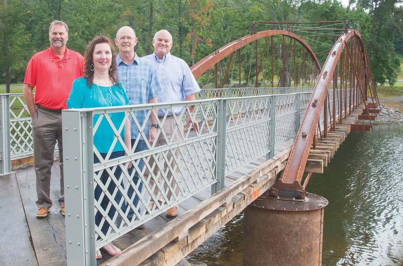 Historic bridge moved, to be dedicated at Beaverfork | The Arkansas ...