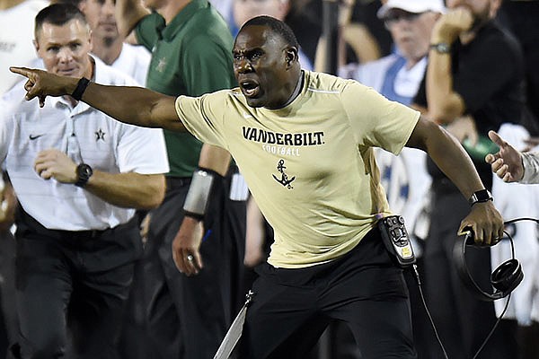 Vandy not retreating vs. Bama | Northwest Arkansas Democrat-Gazette