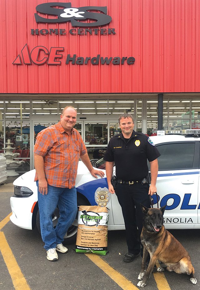 S&S gives back to MPD | Magnolia Banner News