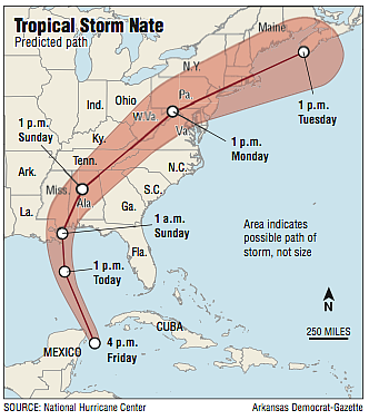 Storm Nate deluges Central America | The Arkansas Democrat-Gazette ...