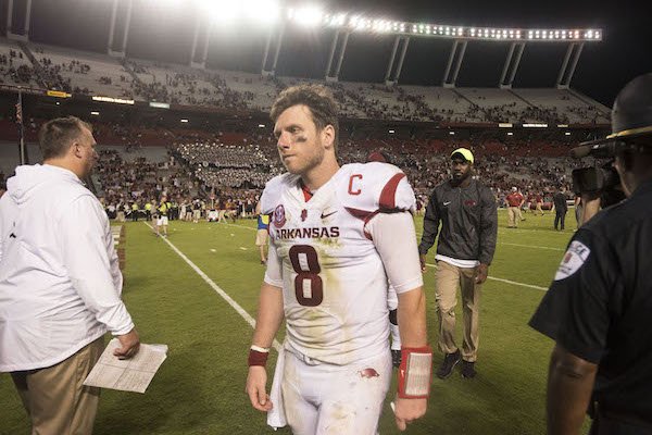 QB bruised, excused | Northwest Arkansas Democrat-Gazette