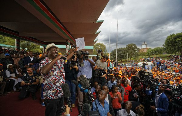 Kenyan calls for boycott of election redo | The Arkansas Democrat ...