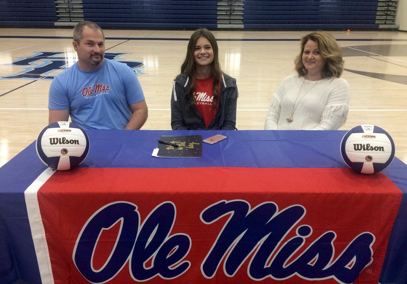 Volleyball: Thompson signs LOI with Ole Miss | The Arkansas Democrat ...