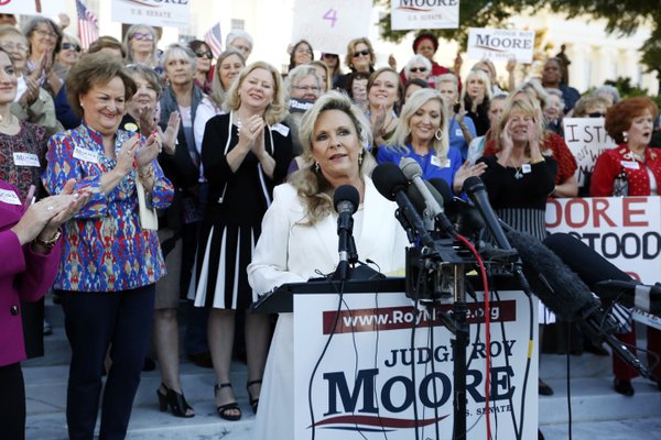 Allegations against Moore dividing GOP women | Hot Springs Sentinel Record