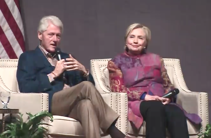 In Little Rock talk, Bill and Hillary Clinton recall 1992 presidential ...