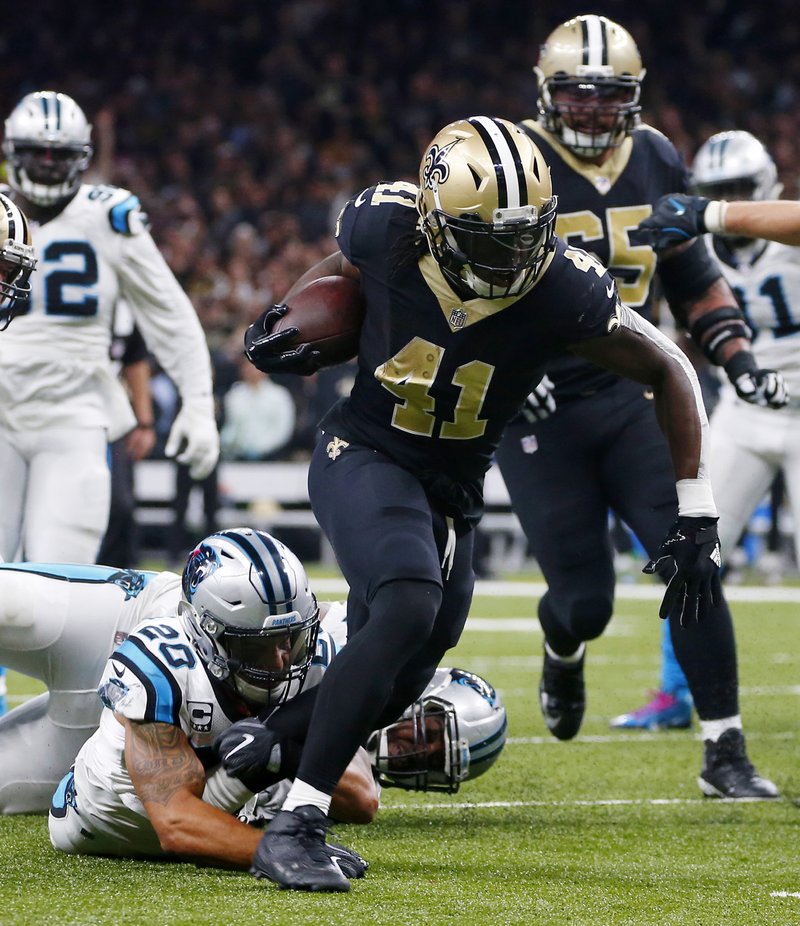 Saints reclaim lead in NFC South | The Arkansas Democrat-Gazette ...