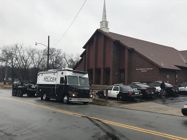 SWAT team called after police vehicle hit by gunfire in Little Rock ...