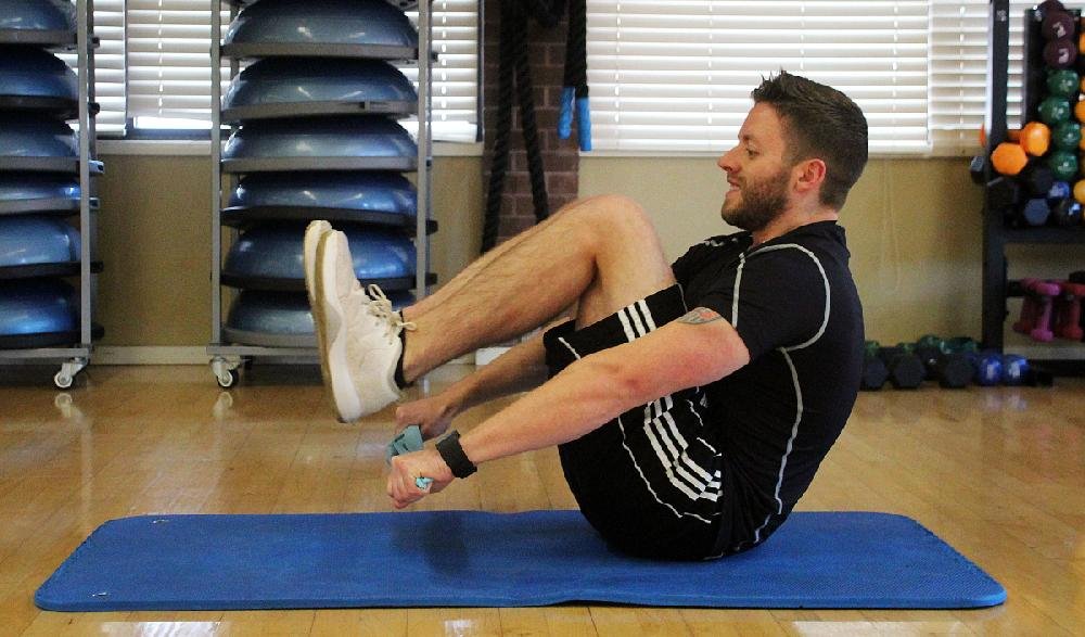 Over Under uses yoga strap for effective exercise option