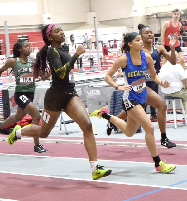 Three from Decatur, Gentry participate in indoor track meet at ...