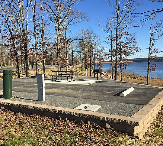 DeRoche Ridge Campground completed at DeGray Lake | Hot Springs ...
