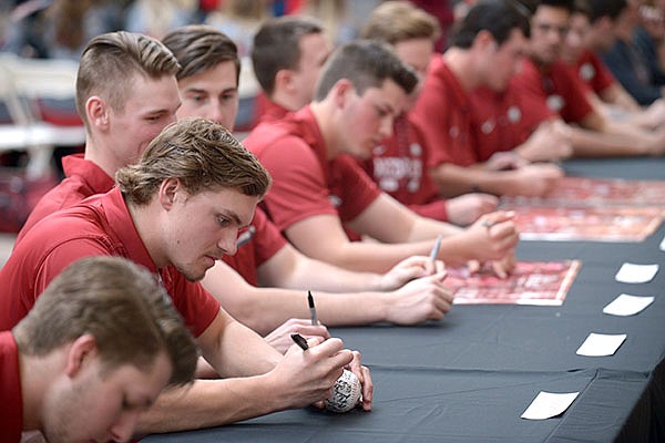 IN PHOTOS: Arkansas baseball fan day | Whole Hog Sports