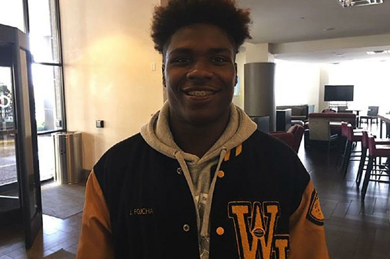 Joe Foucha talks about signing with Hogs, goals as a freshman | Whole ...