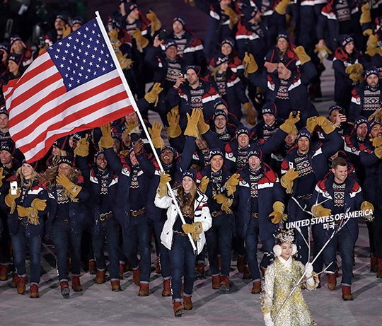 US drops the coin on flag bearer | Hot Springs Sentinel Record