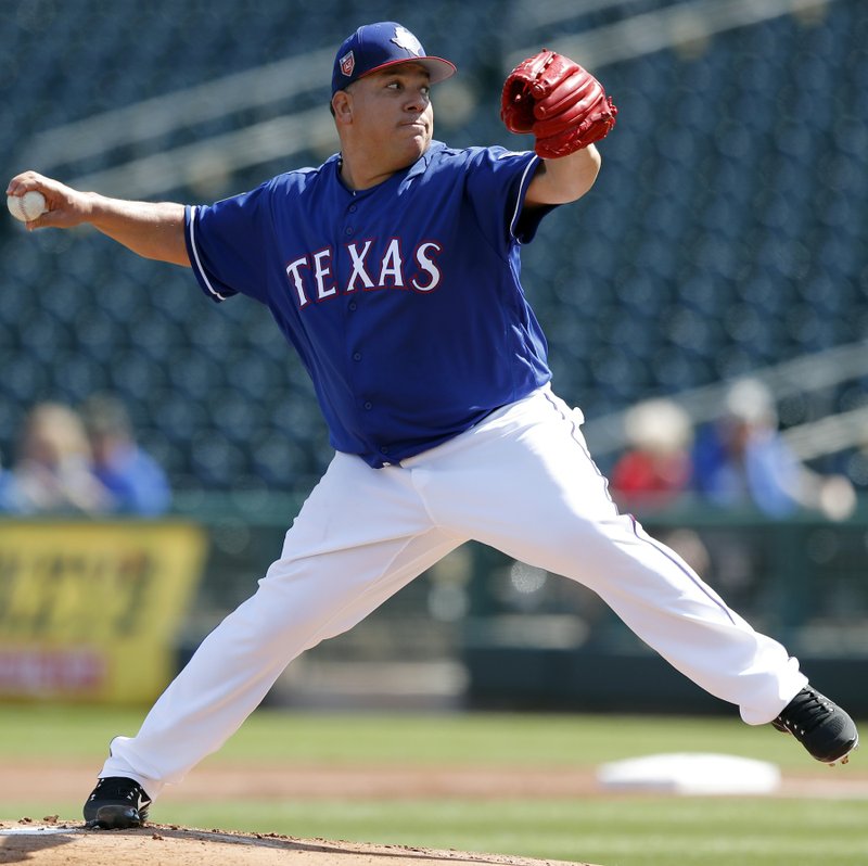 Colon still throwing strikes in his spring debut for Rangers | Hot ...