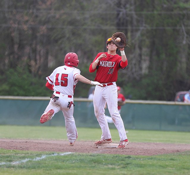 Easy out at first | Magnolia Banner News