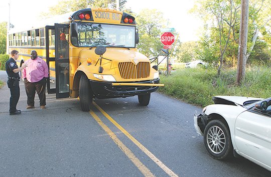 School bus hits car | Hot Springs Sentinel Record