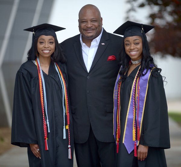 Sisters’ long walk together ends with diplomas | The Arkansas Democrat ...