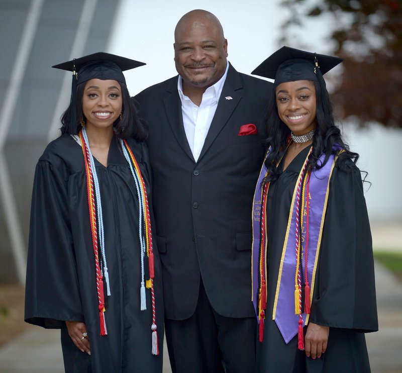 Sisters’ long walk together ends with diplomas | The Arkansas Democrat ...