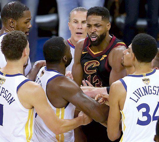 Cleveland's Love, Thompson avoid suspension for Game 1 altercation ...