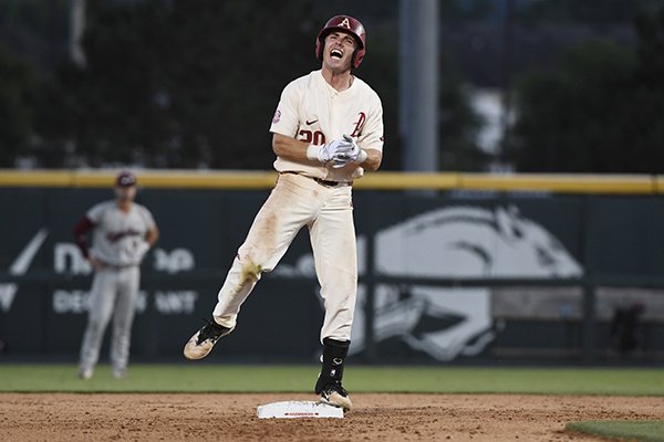 Shaddy drives in 4, Arkansas tops South Carolina in opener | Whole Hog ...
