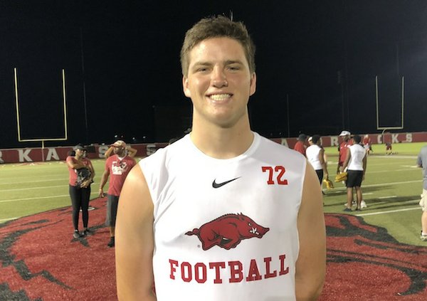Tight end Brandon Frazier commits to Hogs | Whole Hog Sports