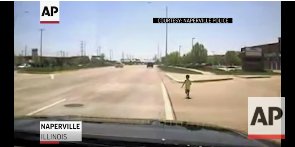 Video shows police sergeant rescuing child from busy roadway