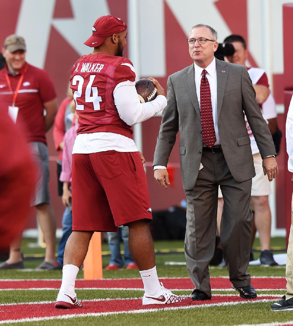 Kansas hires former Razorbacks AD Jeff Long