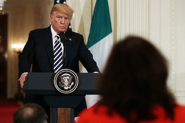 Trump stresses a fall shutdown may be needed | The Arkansas Democrat ...