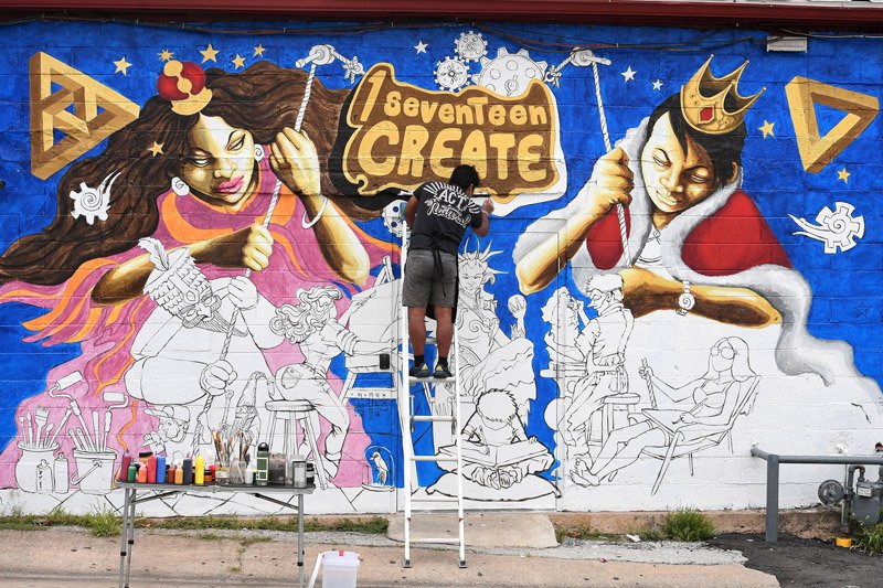 Mural of Colors | Northwest Arkansas Democrat-Gazette