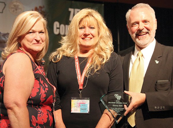 Retired Columbia County Clerk Sherry Bell receives award for ‘boldly ...