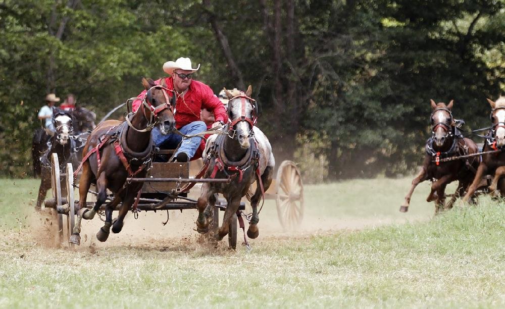 Chuckwagon Racing in Clinton | The Arkansas Democrat-Gazette - Arkansas ...