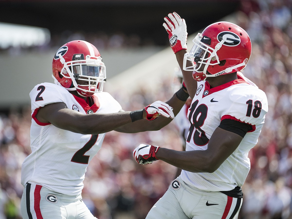 No. 3 Georgia turns road test into rout of No. 24 Gamecocks | Hot ...