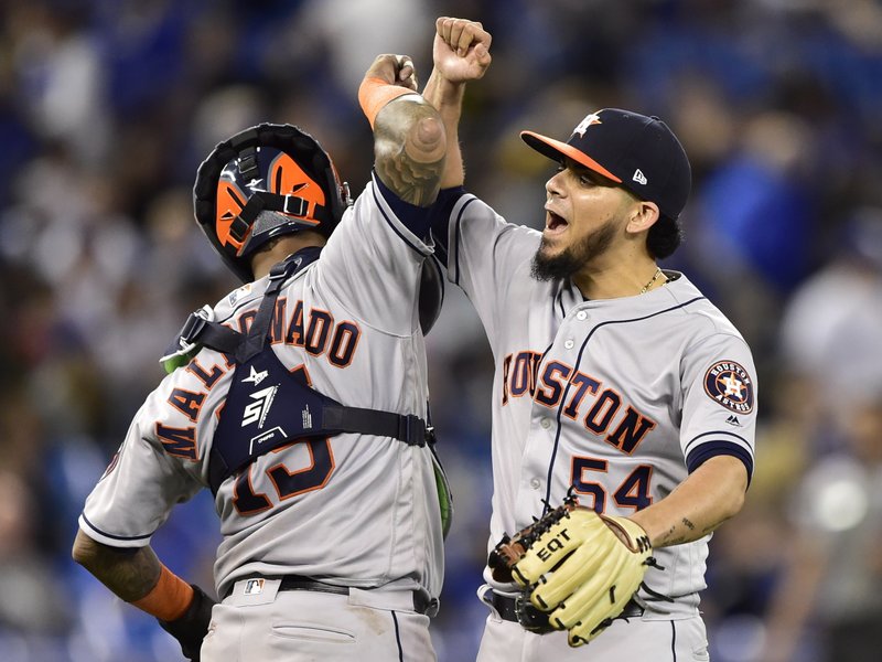 Astros win 100th, near AL West title | The Arkansas Democrat-Gazette ...