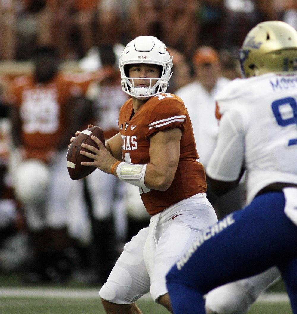 Ehlinger emerging as Longhorns' QB