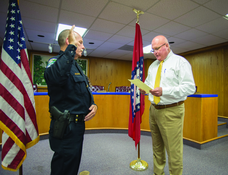Dew sworn in as new Magnolia Police Chief | Magnolia Banner News