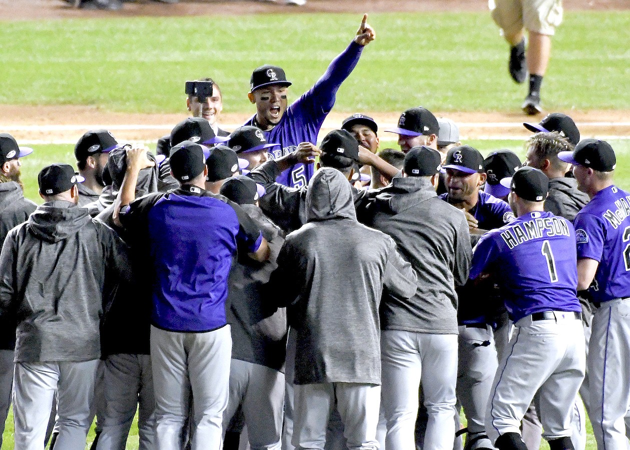 Rockies top Cubs in 13 innings in wild-card game | Hot Springs Sentinel ...