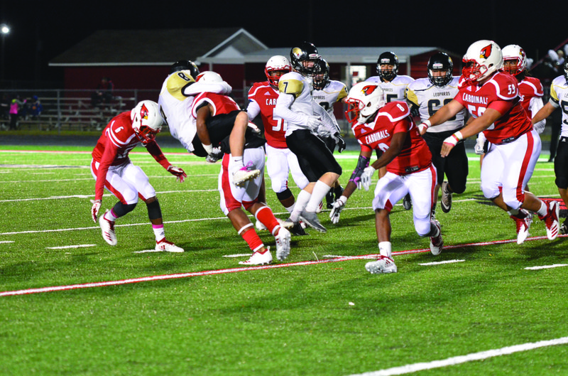 C.F. Cardinals defeat Leopards, 49-28 | Camden News